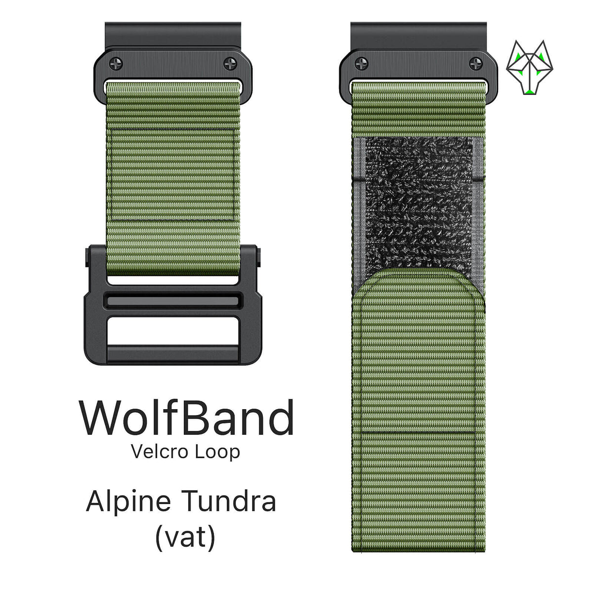 WolfBand Velcro Loop 22 mm – WolfProtect.de